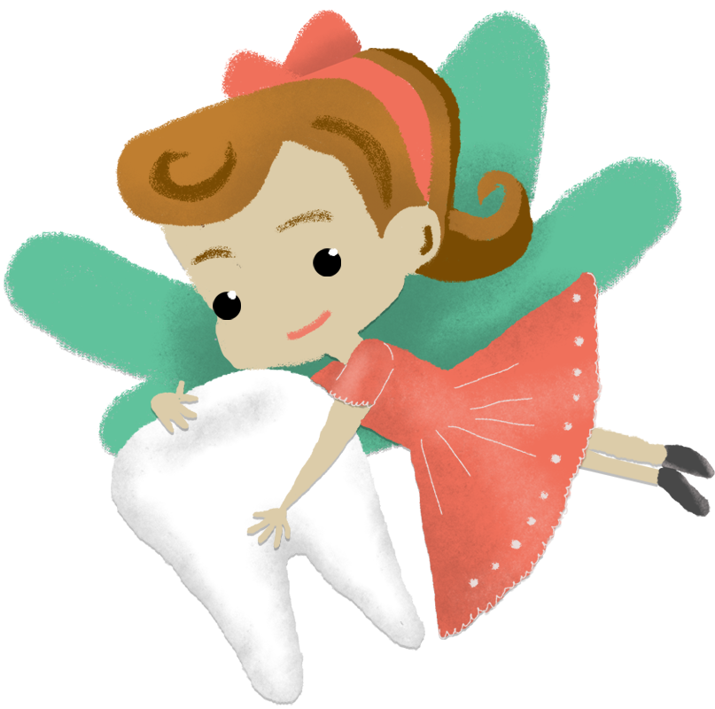 An early draft illustration of the tooth fairy – Mother Earth's Children